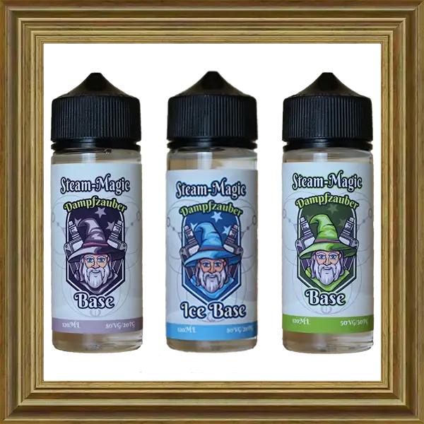 Dampfzauber Base 50-50 120ml: praktisch und handlich!